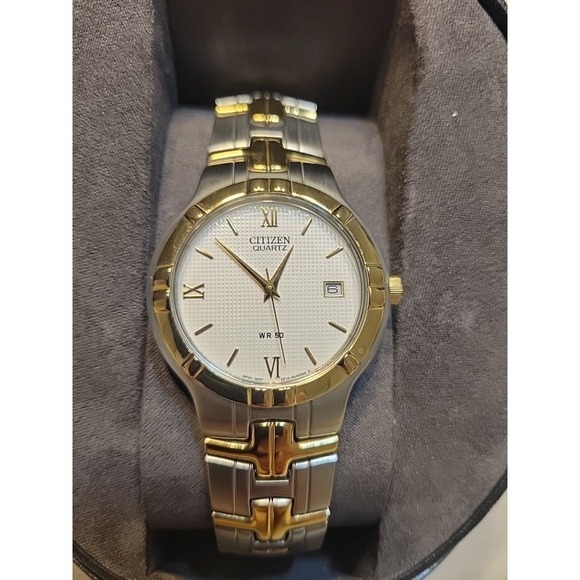 Citizen | Accessories | Mens Citizen Ecodrive Wristwatch Two Tone Date ...